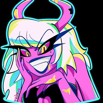 "Portrait: Verosika Mayday Boozy Beach Day - Helluva Boss Digital Art ...