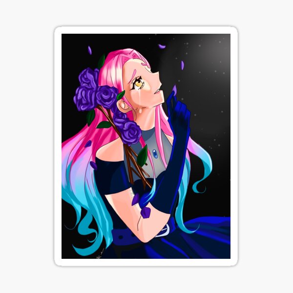 "Mizi Alien Stage " Sticker for Sale by PeachyMilky | Redbubble