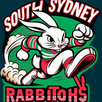 "South Sydney Rabbitohs Active" Sticker for Sale by EllenHendrixt ...