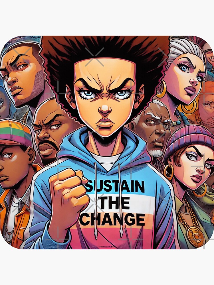 "Sustain The Change v3" Sticker for Sale by KriticalDesigns | Redbubble