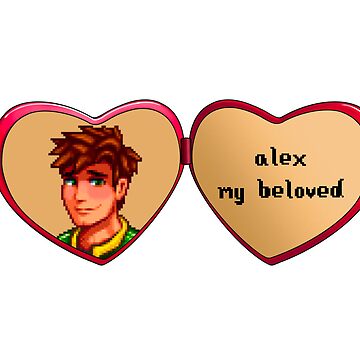 "Alex My Beloved Stardew Valley Meme" Sticker for Sale by MausHausArt ...