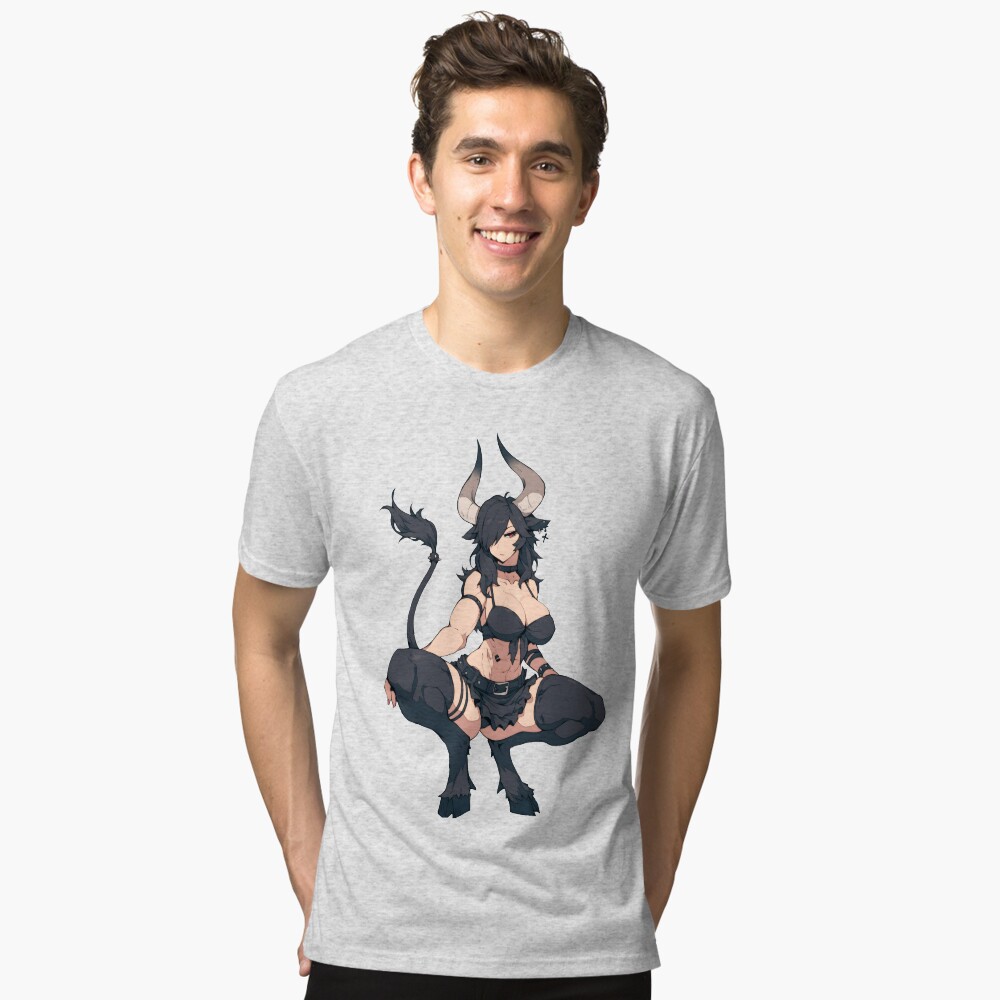 "Goth Female Minotaur" Sticker for Sale by NoraNoraDesign | Redbubble