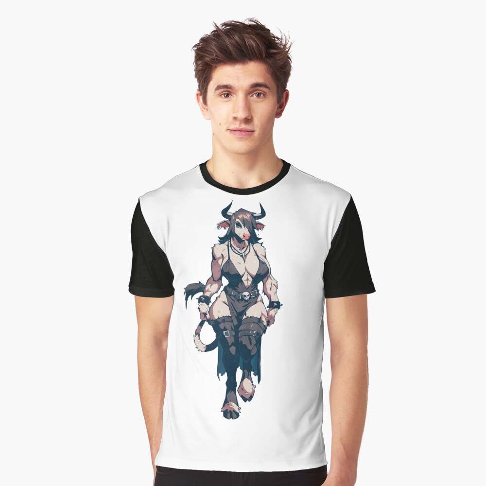 "Strong Goth Minotaur Amazon" Sticker for Sale by NoraNoraDesign ...