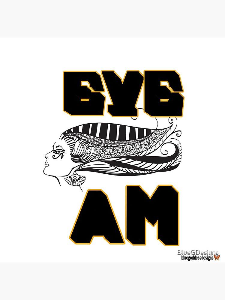 "Eye Am" Poster by BlueGDesigns | Redbubble
