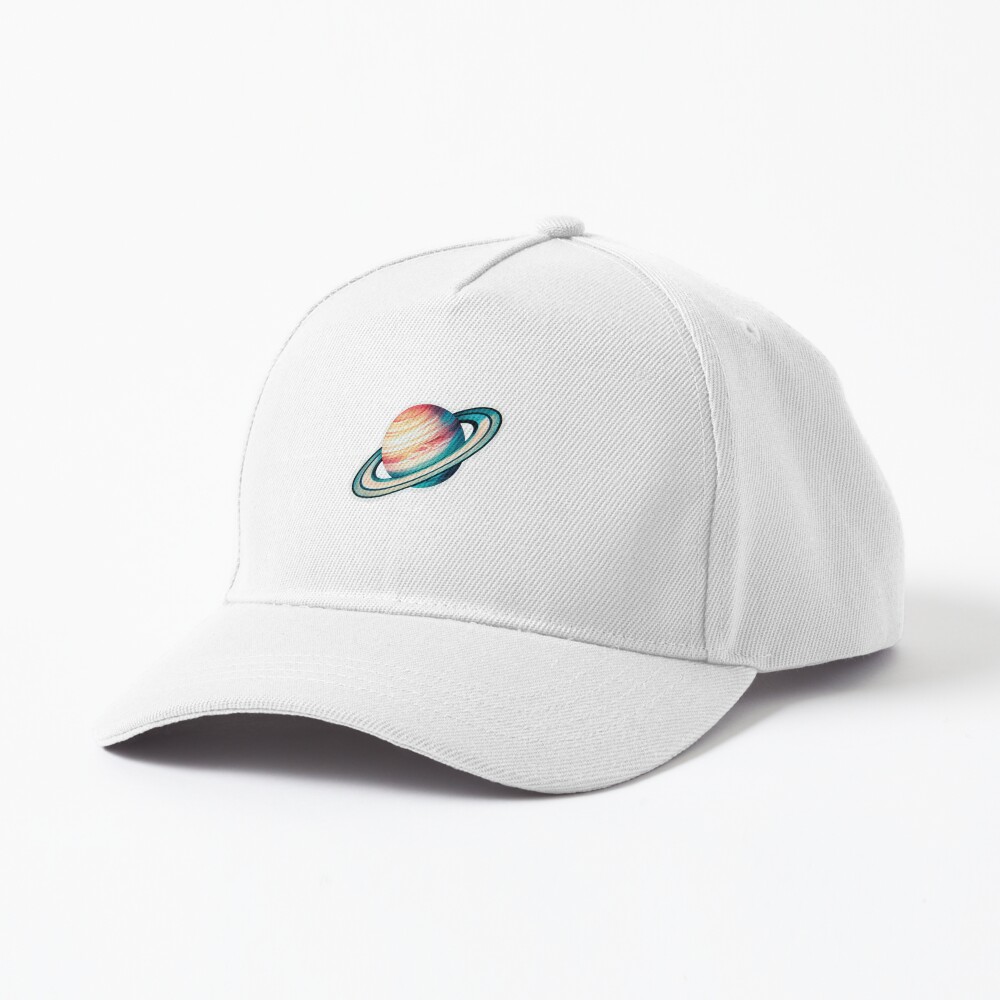 "Watercolor Saturn Sticker | Elegant Ringed Planet Art" Sticker for ...