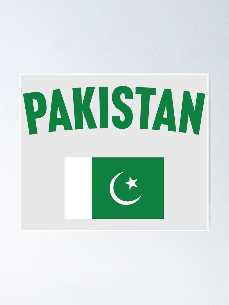 "Pakistan Flag" Poster for Sale by PaulSDesign | Redbubble