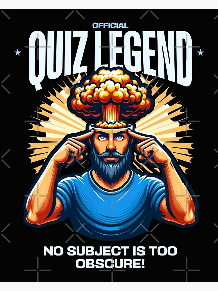 "Quiz Legend, Trivia Fanatics and people who possess too many obscure ...
