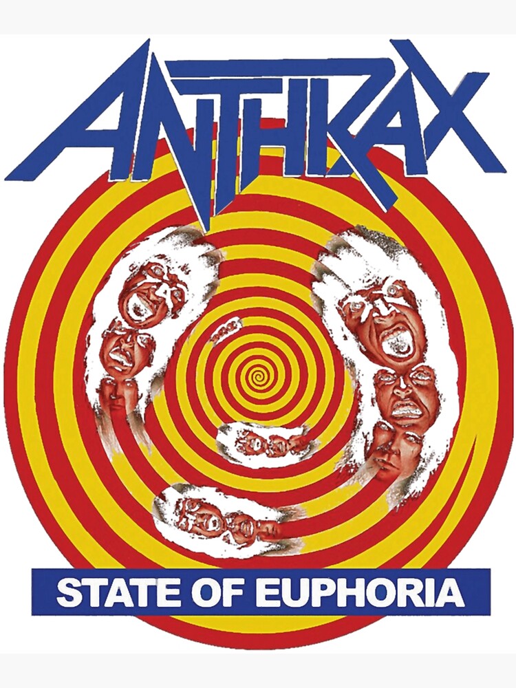 "Anthrax Band" Poster for Sale by BettyeHara7 | Redbubble