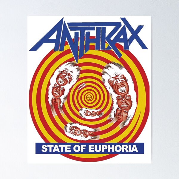 "Anthrax Band" Poster for Sale by BettyeHara7 | Redbubble