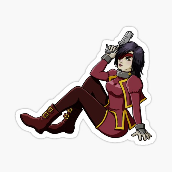 "Hot Ice Hilda" Sticker for Sale by Asmodahlia | Redbubble