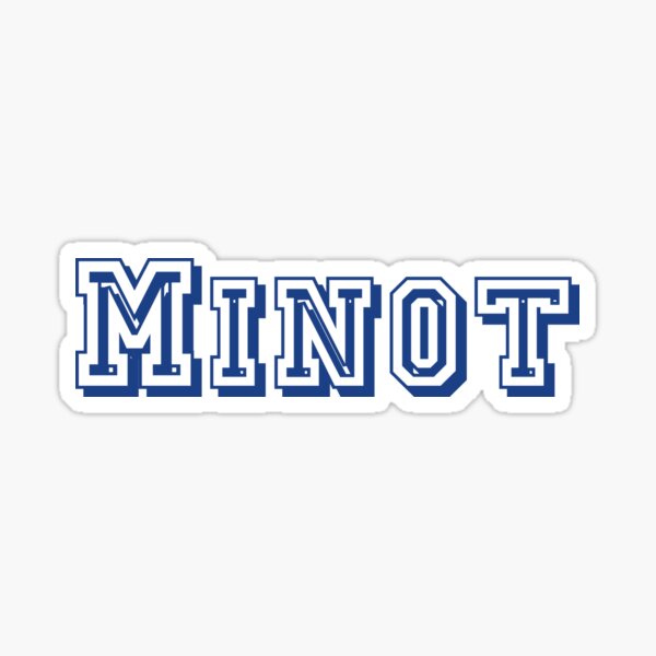 Minot Stickers | Redbubble