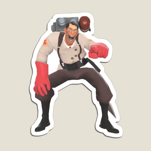 Soldier And Medic Laughing