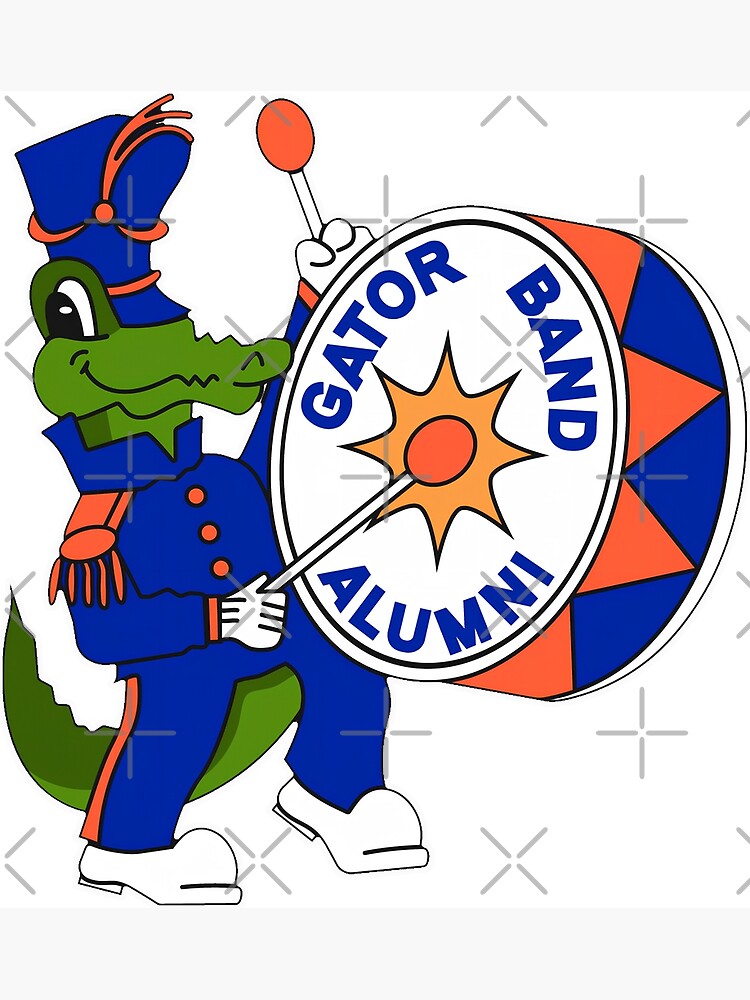 "Gator Band Alumni Association Vertical Official Logo" Poster for Sale ...
