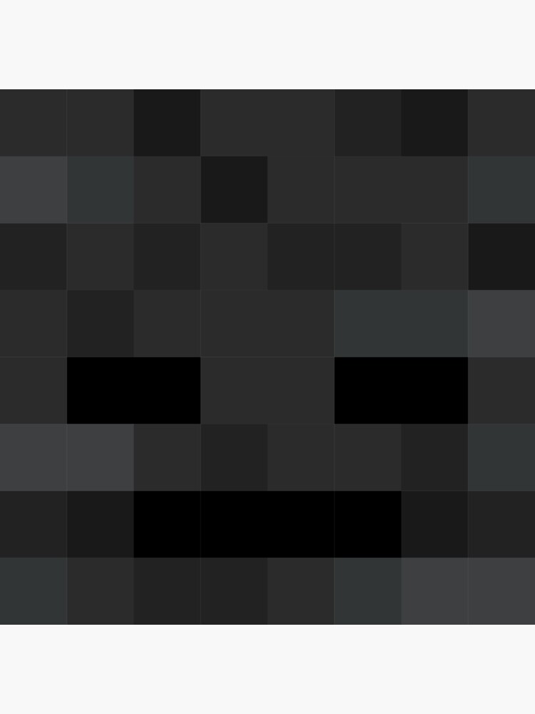 "Wither Skeleton Head Pixelart" Sticker for Sale by Amethystum | Redbubble