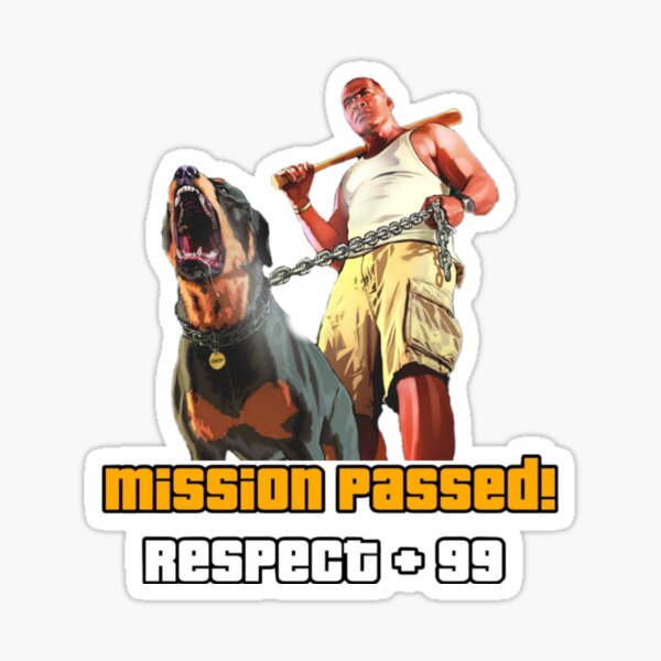 "Mission passed " Sticker for Sale by RONAK PARMAR | Redbubble