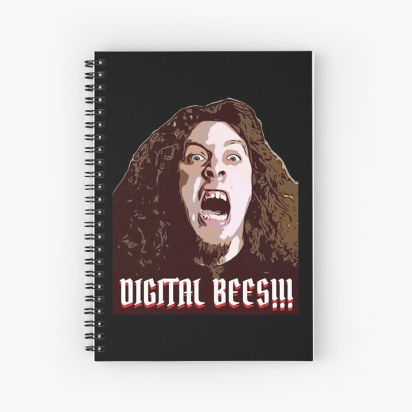 "Digital bees - rake yohn viva la bam - mtv" Spiral Notebook by ...