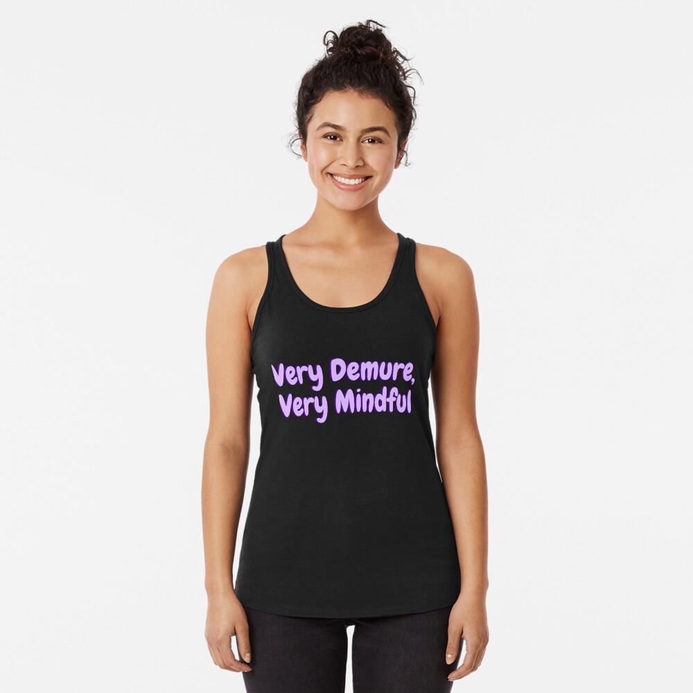 "Very Demure, Very Mindful " Sticker for Sale by Amnaatiq | Redbubble