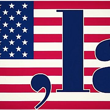 "Comma La Kamala Harris 2024 President US Flag" Sticker for Sale by ...