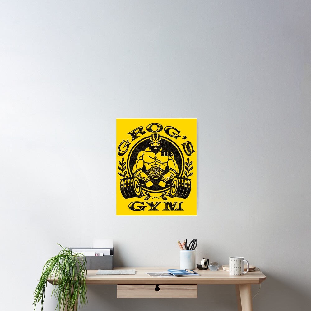 "Grog's Gym" Poster by huckblade | Redbubble