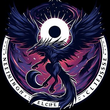 "Nevernight Eclipse Blood and Dust" Sticker for Sale by smanoj11 ...