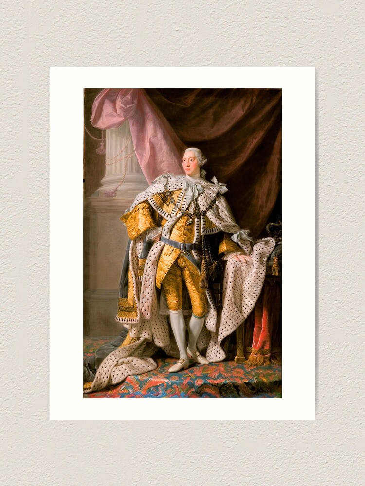 "King George III" Art Print for Sale by SuperMerch | Redbubble