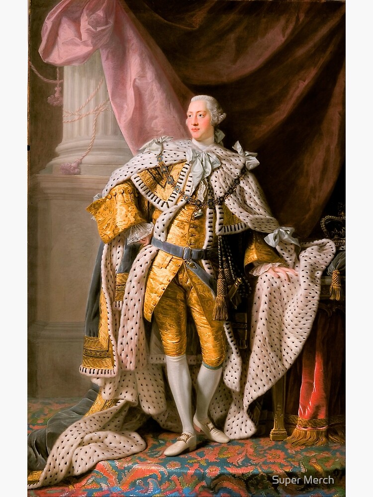 "King George III" Art Print for Sale by SuperMerch | Redbubble