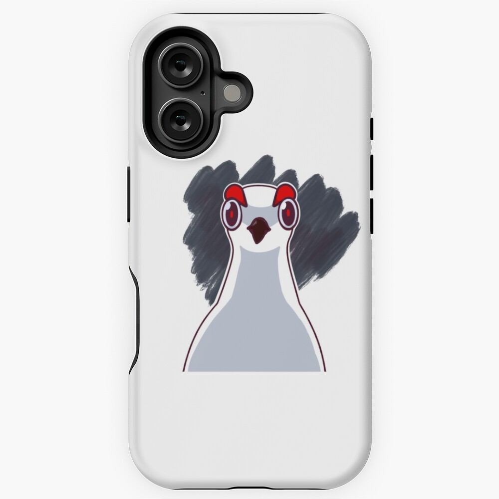 "Awebo bird staring at you menacingly sticker" Sticker for Sale by ...