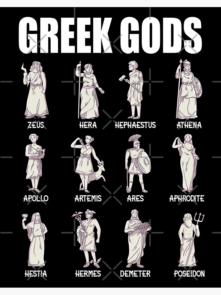 Ancient Greek Gods Information
