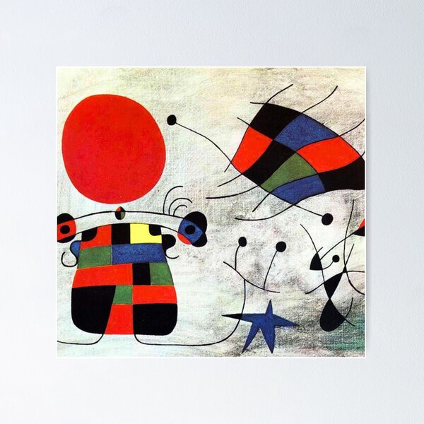 "Joan miro Cubism and Abstract Art" Poster for Sale by Nada01 | Redbubble