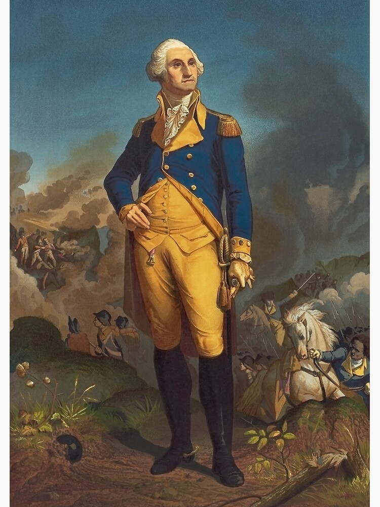 "George Washington - Military Portrait " Poster for Sale by ...