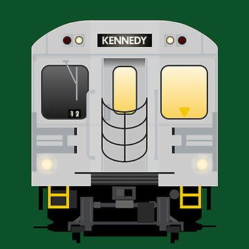 "TTC Subway Bombardier T1 Train" Sticker for Sale by LeonTransit ...