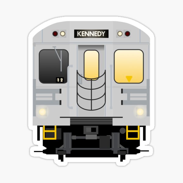 "TTC Subway Bombardier T1 Train" Sticker for Sale by LeonTransit ...
