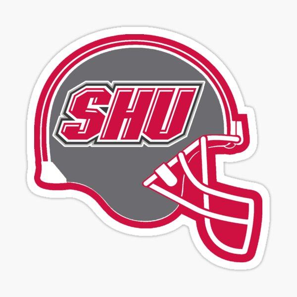 "Sacred Heart Football Helmet SHU" Sticker for Sale by gear2theMaxx ...