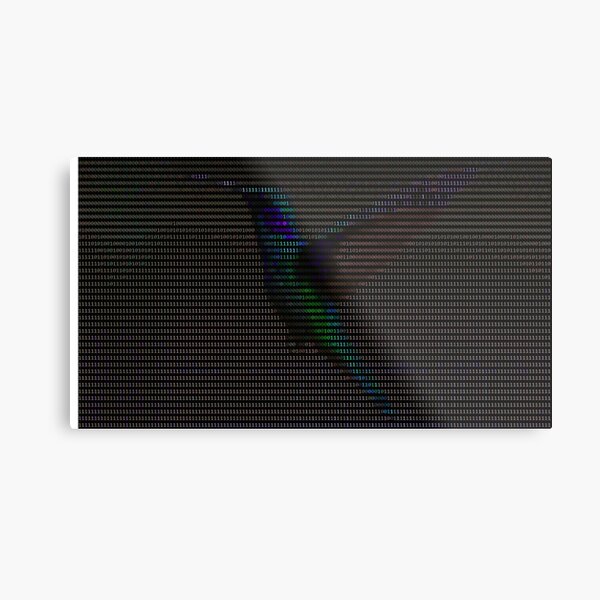"Binär ASCII Code Vogel 101010 nachschlagen" Metallbild von Nostalgio ...