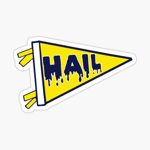 "Michigan Hail Spirit Flag" Sticker for Sale by gear2theMaxx | Redbubble