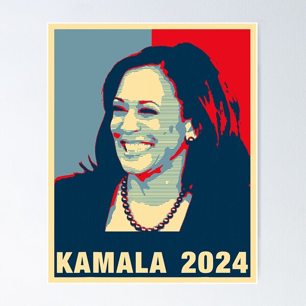 "Kamala Harris for President 2024 Madam Vice President " Poster for ...