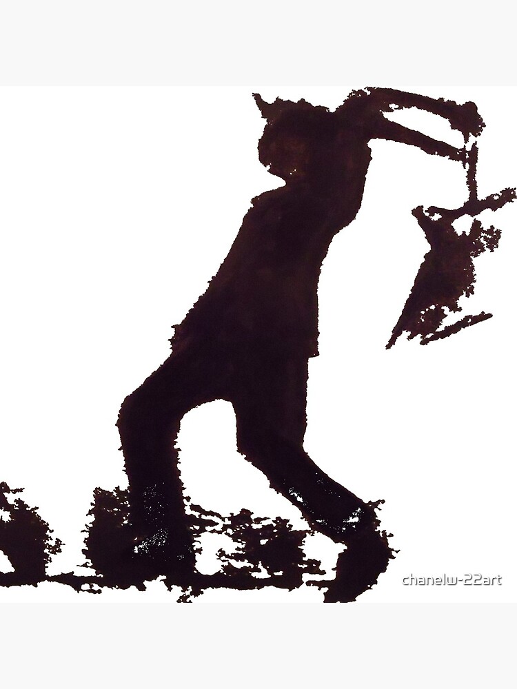 "rockstar man smashing a guitar" Art Print by chanelw-22art | Redbubble