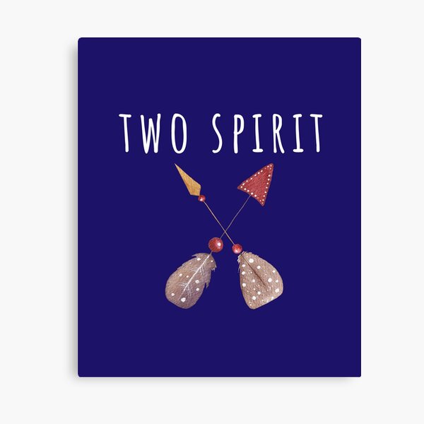 "Two Spirit Gender Pride Indigenous People" Canvas Print for Sale by ...