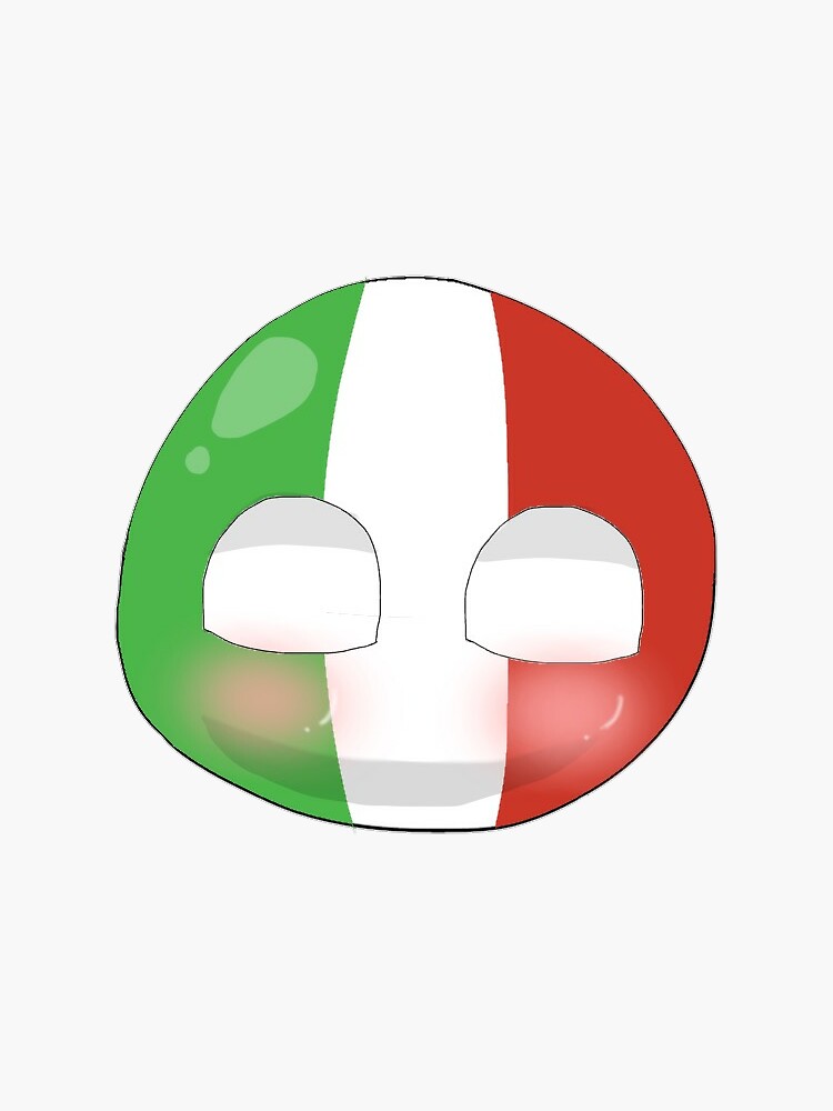 "Italyball" Sticker by fyromball | Redbubble