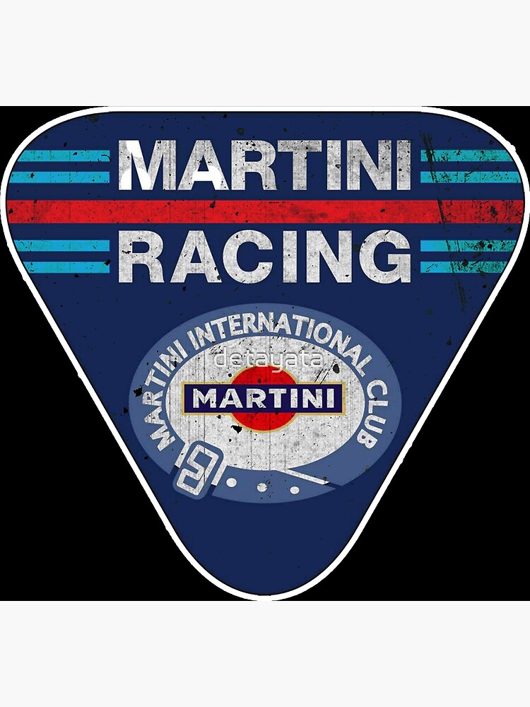 "martini racing rally" Poster for Sale by detayata | Redbubble