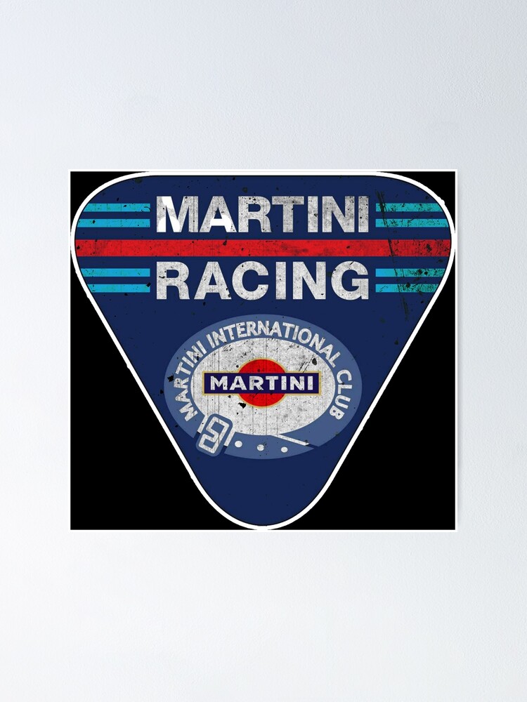 "martini racing rally" Poster for Sale by detayata | Redbubble