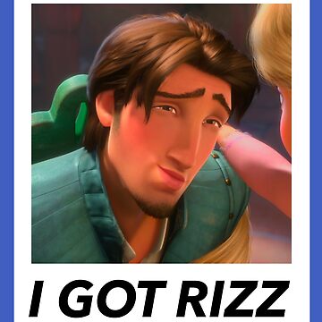 "Flynn Ridder: I Got Rizz" Sticker for Sale by mvelas17 | Redbubble