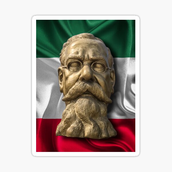 "Venustiano Carranza Garza" Sticker for Sale by BigRedCurlyGuy | Redbubble