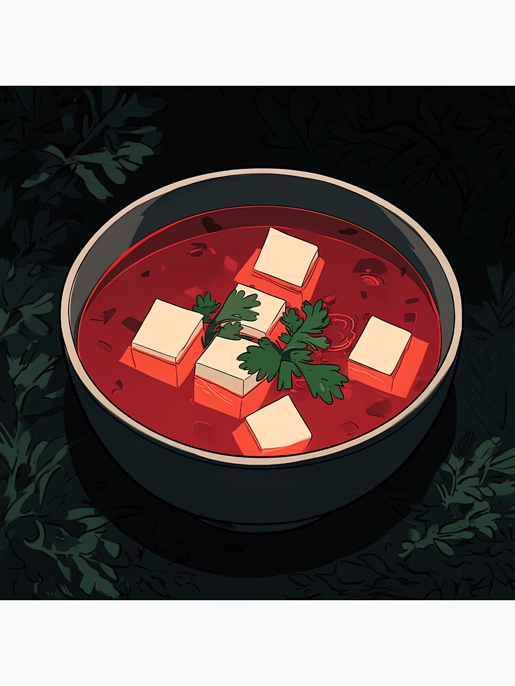 "Borscht | Anime style" Sticker for Sale by ComicsFactory | Redbubble