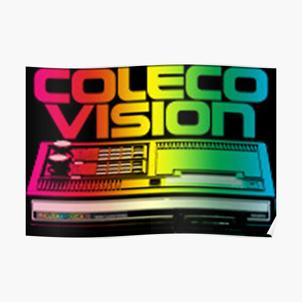 "Coleco Vision" Poster by robinbeaudin | Redbubble