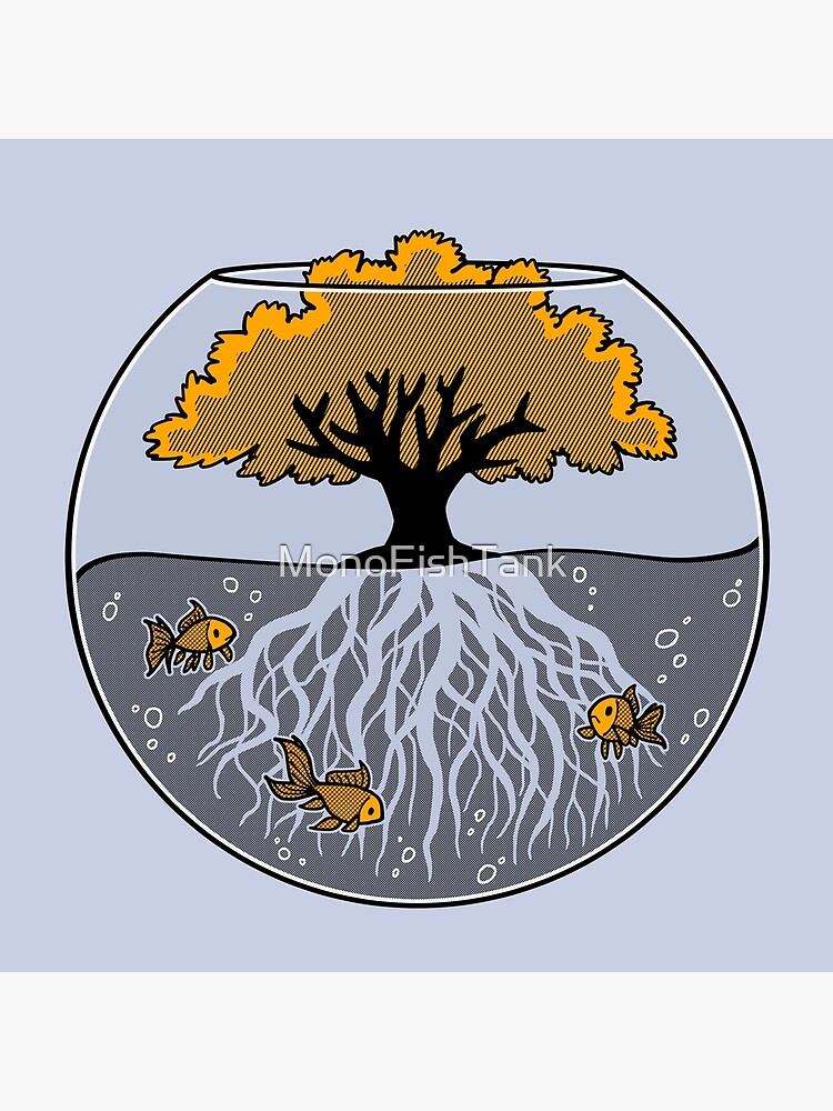 "Fishbowl" Poster for Sale by MonoFishTank | Redbubble