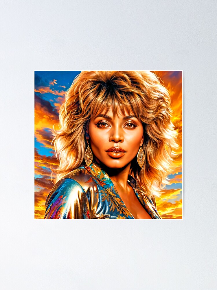 "Tina Turner" Poster for Sale by OvidiumArt | Redbubble