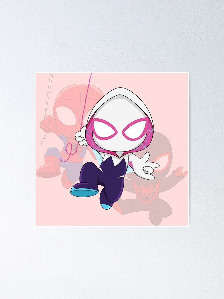 "Cartoon spider ghost, cute baby spidey girl, grl pwr, cartoon ghost ...