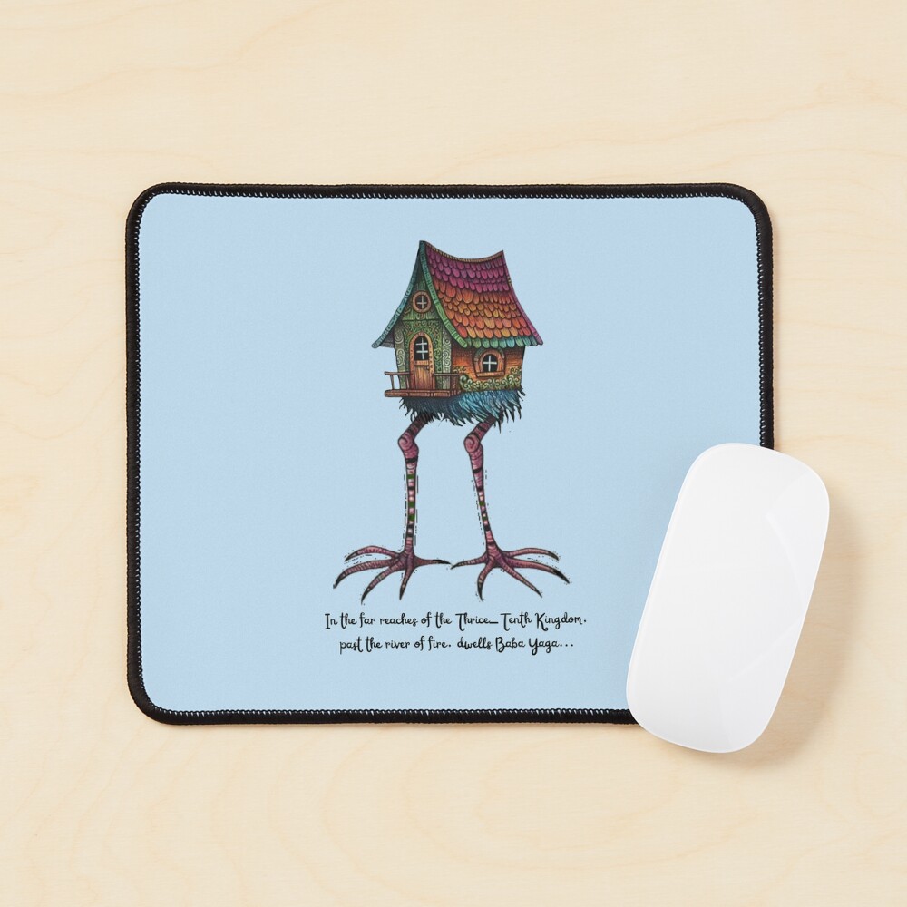 "Baba Yaga's Hut from Slavic Folklore " Sticker for Sale by Hecate Pim ...