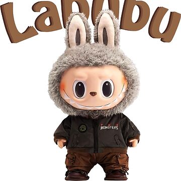 "Labubu Brown Have A Good Time" Sticker for Sale by Basketball Your ...